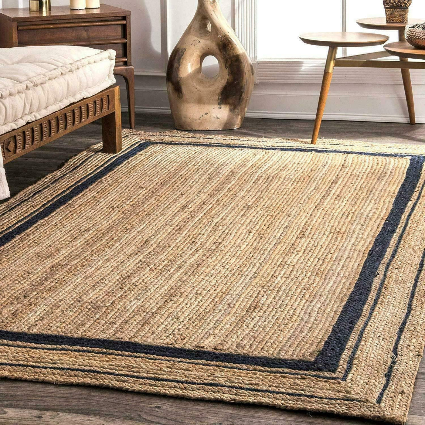 Grands Tapis en Jute - Élégance Naturelle pour Grands Espaces